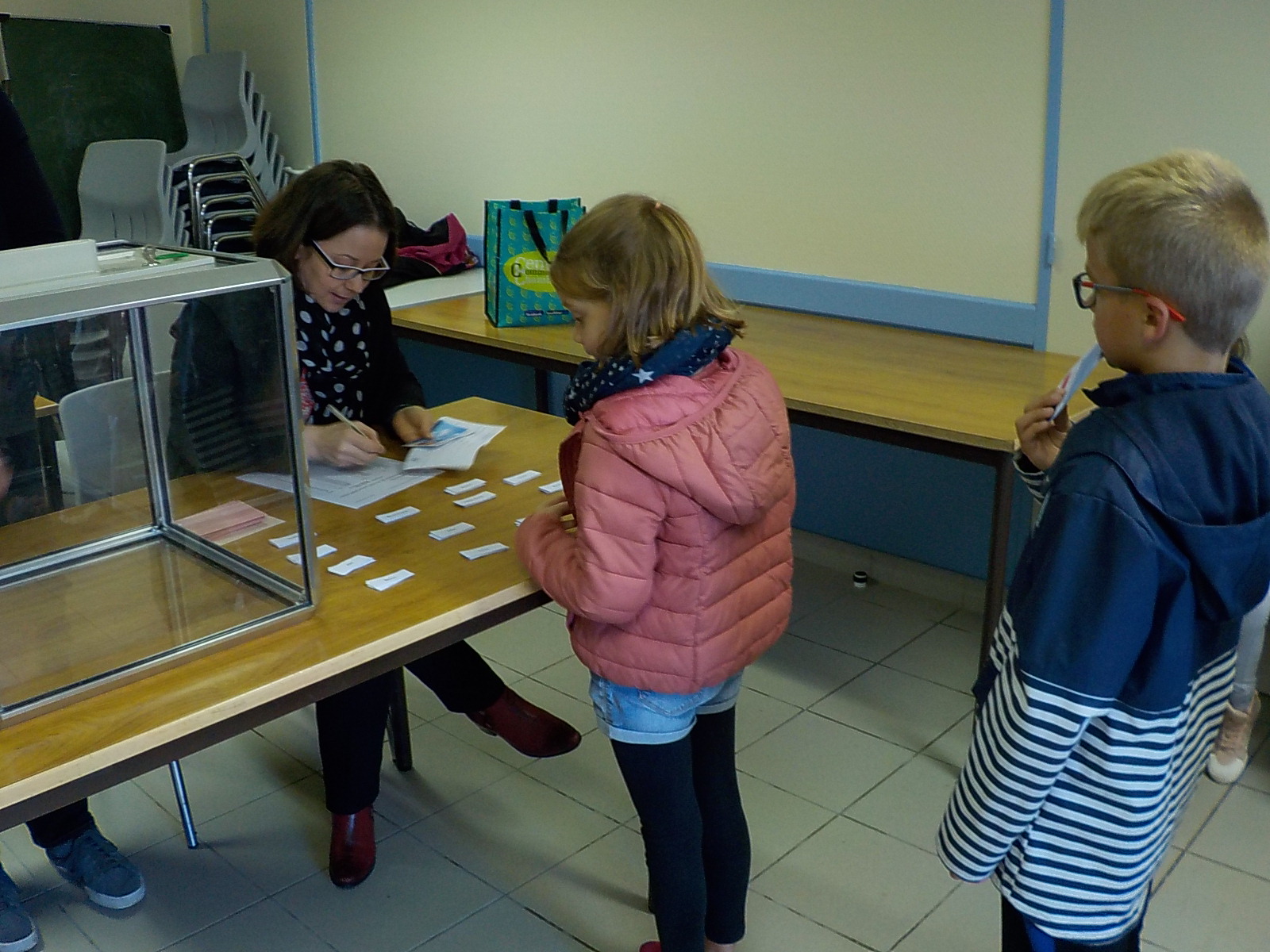Les élections dans la classe de CE1 - Ecole Primaire Les Cerisiers